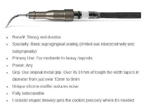 Universal Internal Water Scaler Insert Parkell Prestige Dental Products