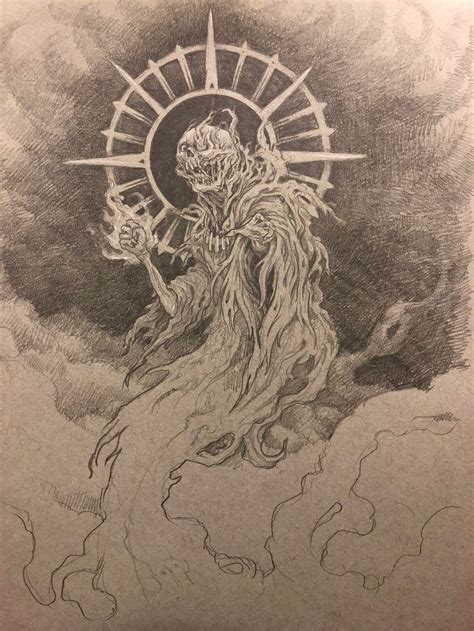 Spoilers C1e114 Vecna Sketch By Me Criticalrole In 2022 Vibes Art Spoiler Art