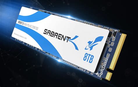 Sabrent unveils world's first 8TB NVMe M.2 SSD: up to 3.4GB/sec reads