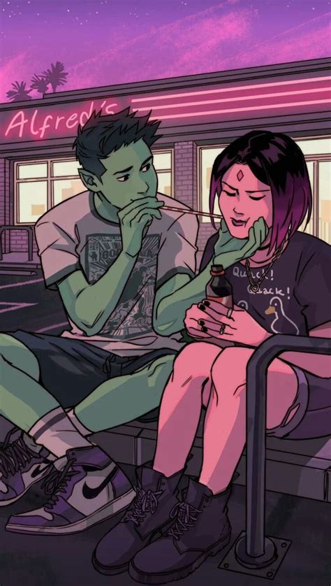 Pin By Anyi Xd On Dibujalos Raven Teen Titans Teen Titans Fanart