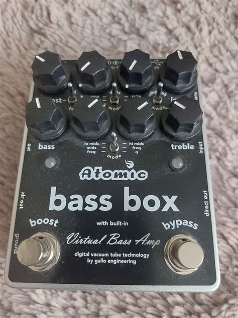 Atomic Amps Bass Box 2020 Metalic Reverb