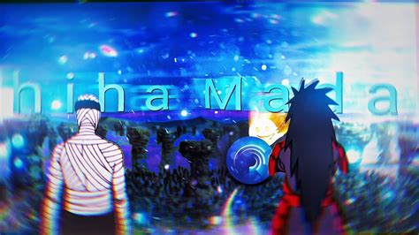 لايت موشن مشروع انمي مادارا Uchiha Madara☠️ Youtube