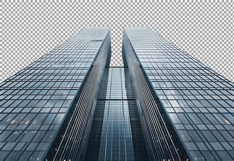 Edificios Aislados De La Ciudad Moderna Png Archivo Psd Premium