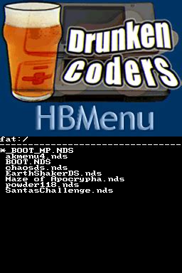 List Of DS Homebrew Loaders GameBrew
