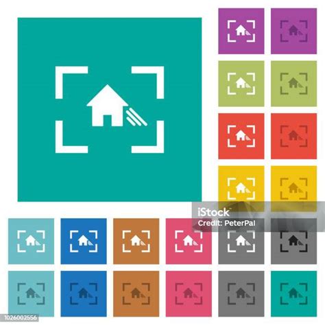 카메라 화이트 밸런스 그늘 모드 평방 플랫 멀티 컬러 아이콘 각도에 대한 스톡 벡터 아트 및 기타 이미지 각도 균형 그늘 Istock