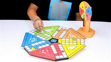 How To Make Ludo Game Board From Cardboard Diy Ludo Board Board