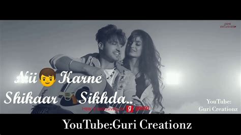 Guitar Sikhda Jassie Gillwhatsapp Status Guri Creationz Youtube