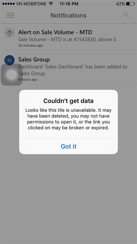 Solved Alert Ios Not Working Correctly Microsoft Fabric Community