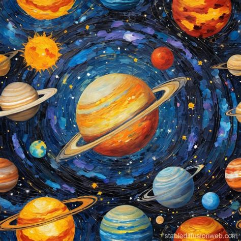 Solar System Exploration Stable Diffusion Online