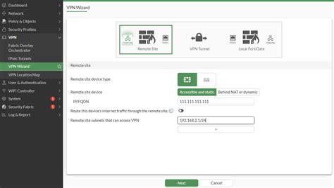 Technical Tip Create An Ipsec Tunnel For V76 Usi Fortinet Community
