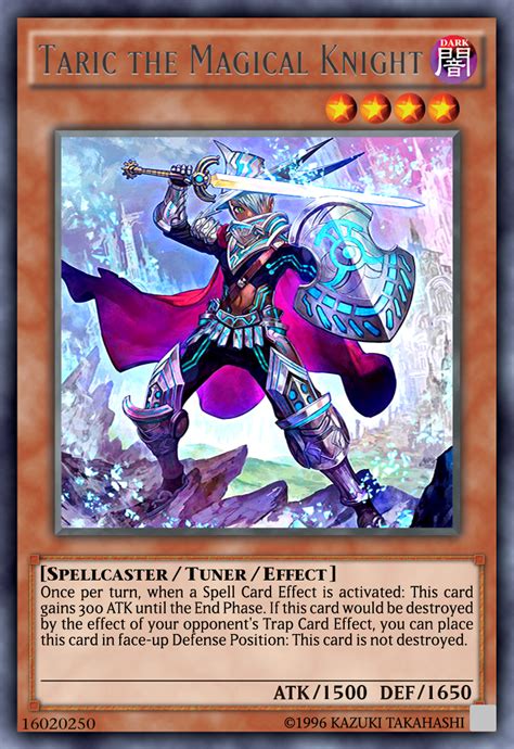 Taric The Magical Knight Yu Gi Oh Dz By Primeacejohn On Deviantart