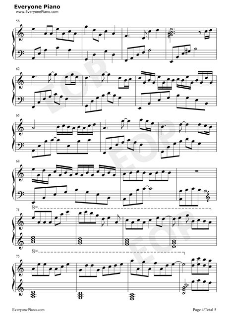 一米陽光 原創鋼琴曲五線譜預覽 EOP線上樂譜架