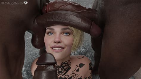 Rule 34 3d Big Balls Big Butt Big Penis Blackdiamond Blender Blonde