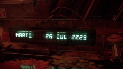 afisaj vfd fg209m2 cu max6921 si arduino 9 youtube