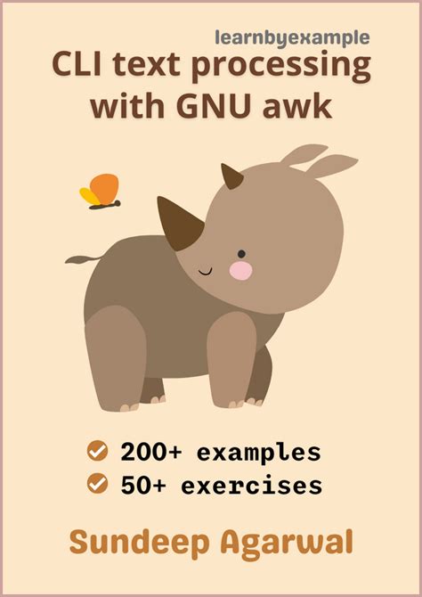 Cli Text Processing With By Sundeep Agarwal Pdfipadkindle