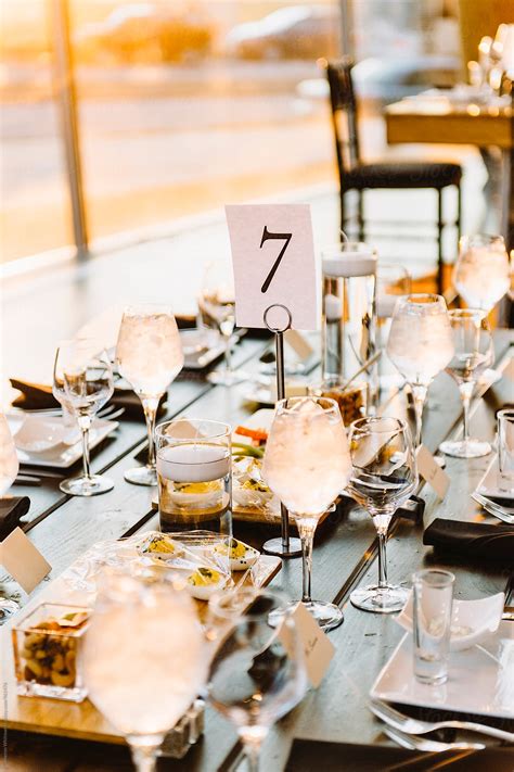 Event Table Details By Stocksy Contributor Cwp Llc Stocksy