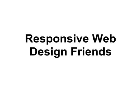 Responsive Web Design Tips Ppt