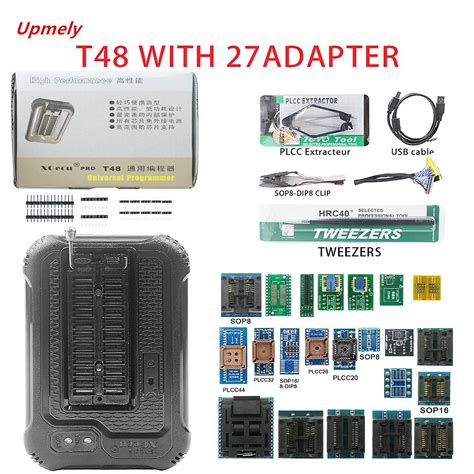 2023 T48 TL866 3G Programmer Support 28000 ICs For SPI Nor NAND