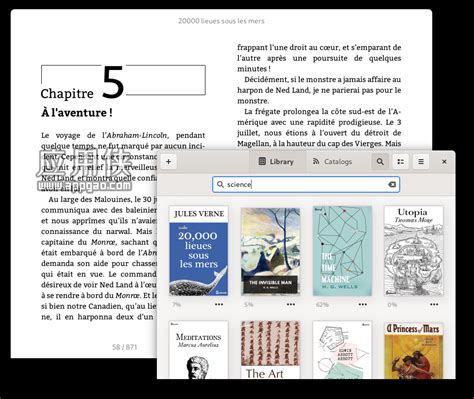 Foliate 开源 Linux 桌面版电子书阅读器 应用侠软件下载