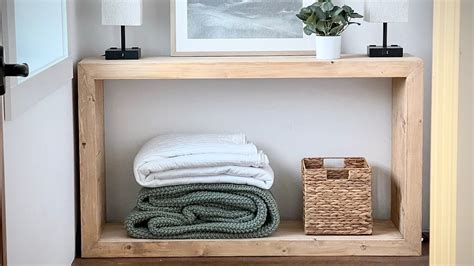 100 diy console table with free plans youtube