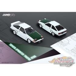 Toyota Sprinter Trueno Ae Drift Car Blanc Inno Ae T Dc