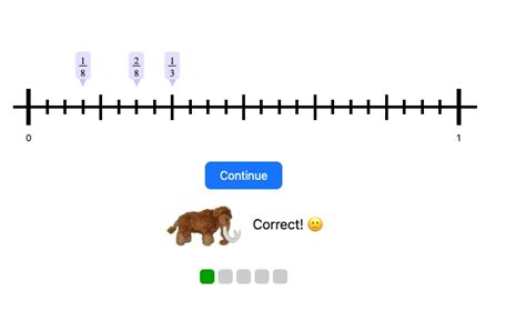 Order Fractions On A Number Line — Online Practice For Grades 3 6