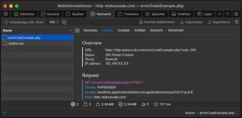 206 Partial Content Status Code
