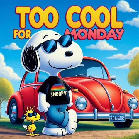 Snoopy Nation Happy Monday Everyone Facebook In 2024 Snoopy