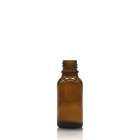 20ml Amber Glass Dropper Bottle No Lid 18mm Neck Some Bottle