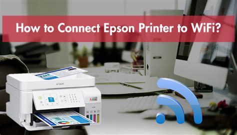 How To Connect Epson Printer To Wifi