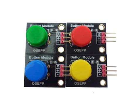 OSEPP Push Button Module OSEPUSH 04 HobbyTown OSEPP Push Button Module OSEPUSH 04 HobbyTown