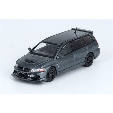 Inno64 164 Mitsubishi Lancer Evolution Ix Wagon Medium Purplish Gray