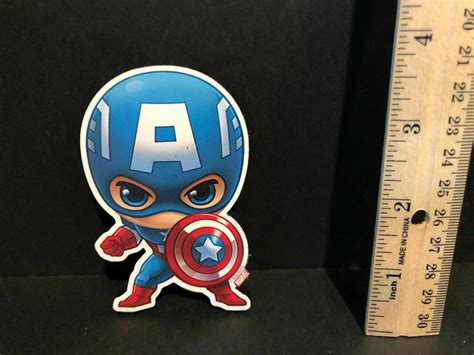 Marvel Avengers Captain America Chibi Funky Chunky Magnet