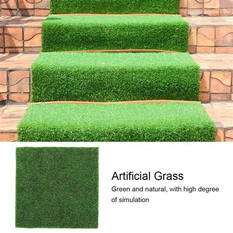 5pcs Square Shaped Garden Artificial Grass Lawn Tu Vicedeal
