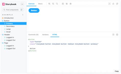 elliason storybook addon html storybook integrations