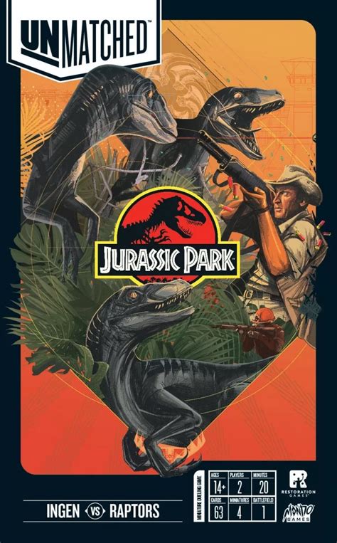 Unmatched Jurassic Park Ingen Vs Raptors The Playground
