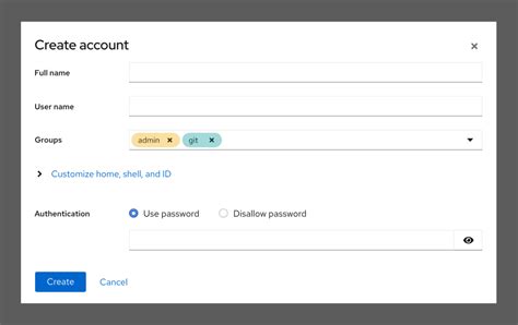 User Create New Account Modal Has Password Related Ui Issues · Issue