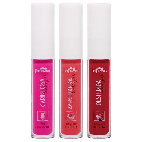 Hottie Girl Gloss Labial Aumento 4ml Hot Flowers Gall