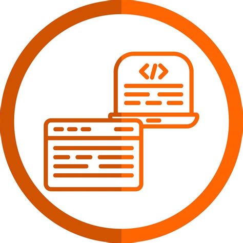 diseño de icono de vector de desarrollo frontend Vector en Vecteezy