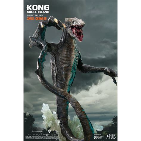 Kong Skull Island Crawler Soft Vinyl Figure With Base