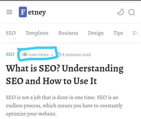How To Display Post Views Counter In Blogger Post In 2021 Niadzgn