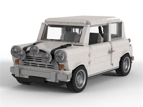 Lego Moc Classic Mini The Italian Job White By Linse Rebrickable