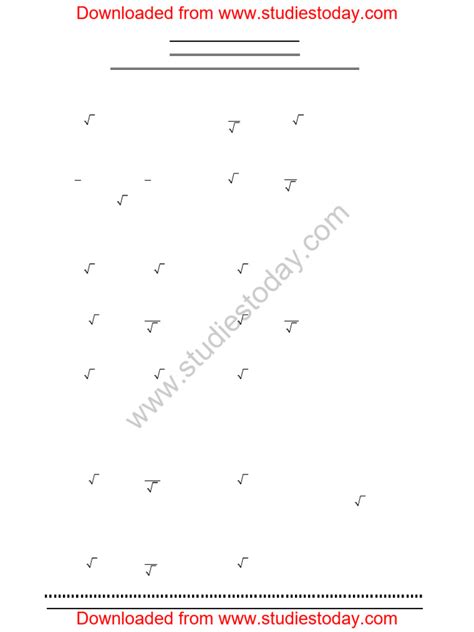 Cbse Class 10 Application Of Trigonometry Mcqs Set B Pdf Height