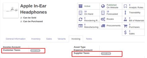 Manage Indian GST In Odoo