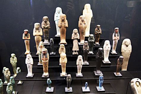 Ushabti Statues Cairo Museum Editorial Photography Image Of