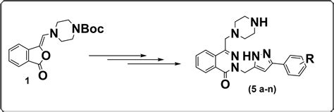 Synthesis Of Some New Phthalazine−piperazine−pyrazole Conjugates In Vitro Anti‐cancer Admet