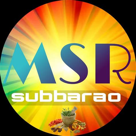 Msr Subbarao Youtube