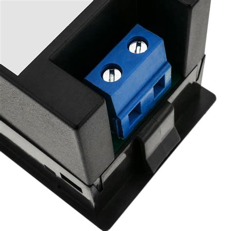 Lcd 3 Digit Display Dual With 80 300vac Voltmeter And 100 200a Ammeter