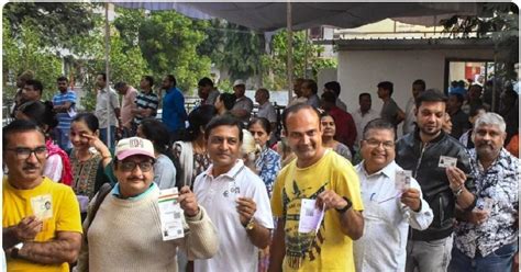 Gujarat Election 2022 Voting Live गुजरात में 58 से अधिक मतदान अब
