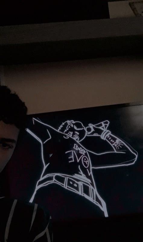 Lil Peep Neon Signs Fictional Characters Darth Vader